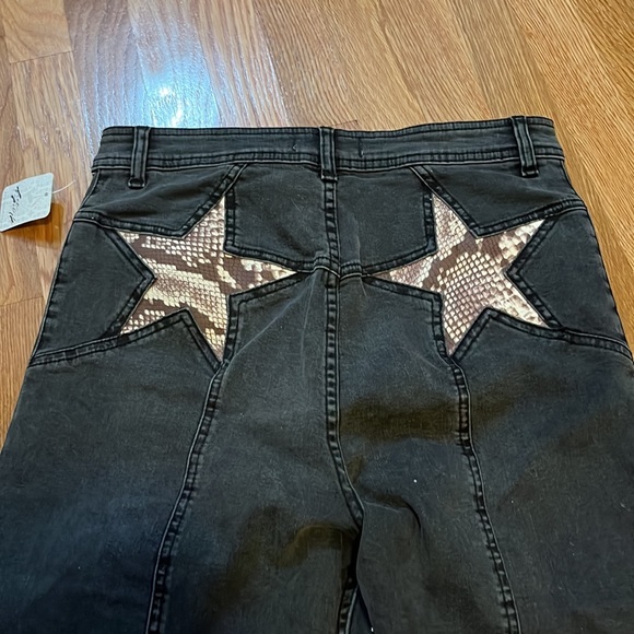 Free People | Jeans | Nwt Free People Firecracker Flare Jeans Brown ...